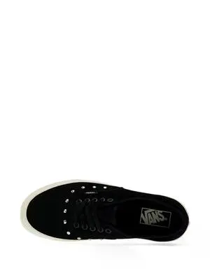 VANS Authentic Stud-embellished Lace-up Sneakers - Black