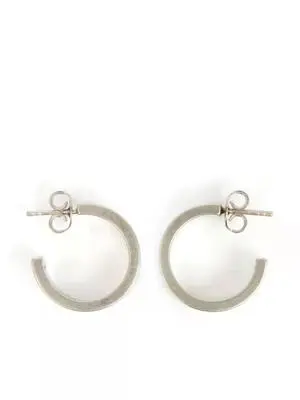 MAISON MARGIELA Enamel-logo Earrings