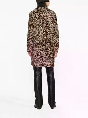 Zadig&Voltaire Leopard-print Calf Hair Coat