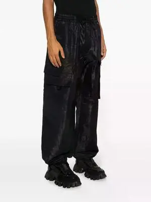 Y3 Jacquard Ripstop Cargo Trousers