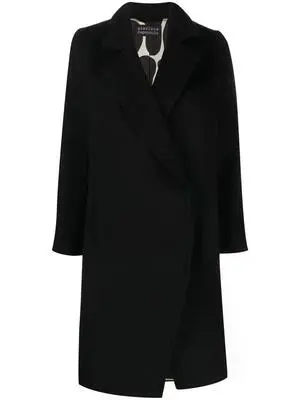 GIANLUCA CAPANNOLO Double-breasted Tailored Coat - Black