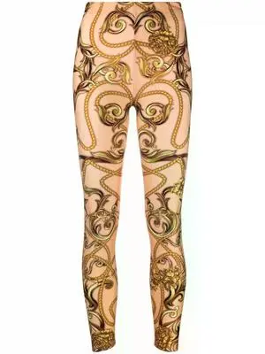 Philipp Plein New Baroque Print Leggings