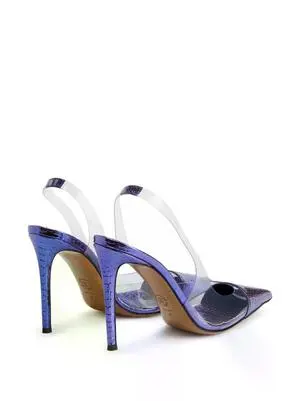 Alexandre Vauthier Metallic Finish Pumps