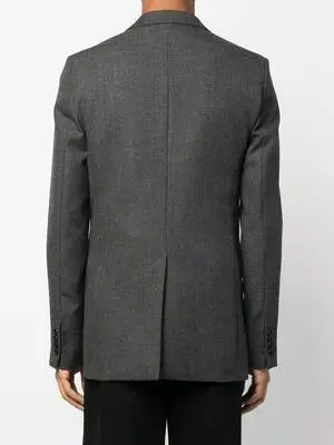 AMI Paris Single-breasted Virgin Wool Blazer