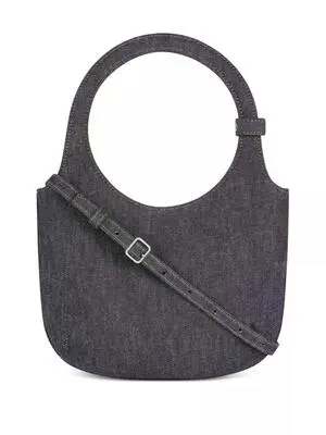 COURREGES Holy Denim Tote Bag - Grey