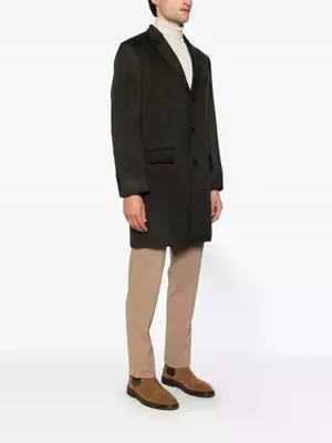 Brioni Textured Wool-blend Coat