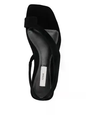 TOTEME Suede Slingback Sandals
