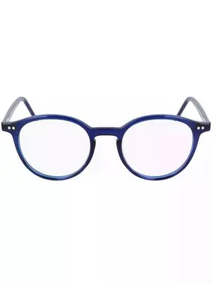 Paul Smith Carlisle Round-frame Glasses - Blue