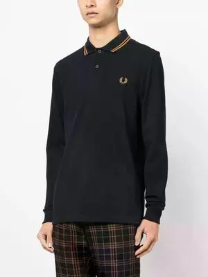 Fred Perry Logo-embroidered Cotton Polo Shirt