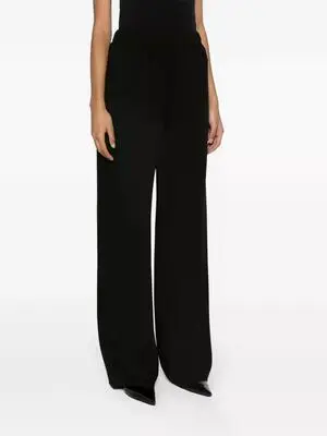 Valentino Garavani Wide-leg Silk Trousers