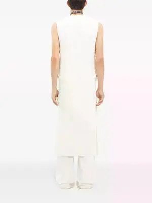 COURREGES Multiple-buckle Denim Dress