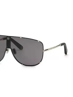 Philipp Plein Studded Pilot-frame Sunglasses
