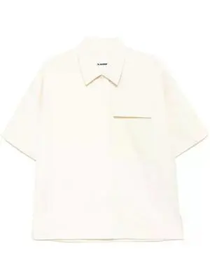 Jil Sander Drop Shoulder Shirts For Women