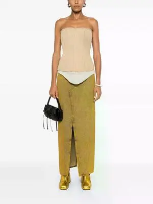 MAISON MARGIELA Denim Maxi Skirt