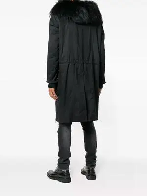 Balmain Faux-fur Trim Parka