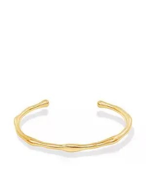 DOWER & HALL Waterfall Torque Bracelet - Gold
