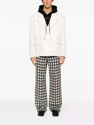 Gcds Sequin-embellished Tweed Blazer