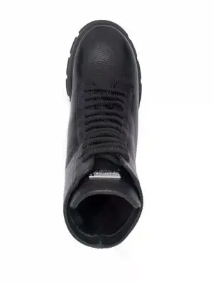 Philipp Plein Iconic Plein Leather Boots