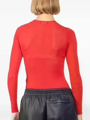 Wardrobe.NYC Sheer Bodysuit
