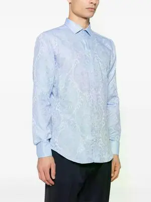 Etro Patterned-jacquard Shirt
