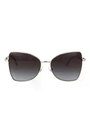 JIMMY CHOO Butterfly-frame Sunglasses - Silver