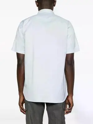 Tommy Hilfiger Logo-embroidered Poplin Shirt