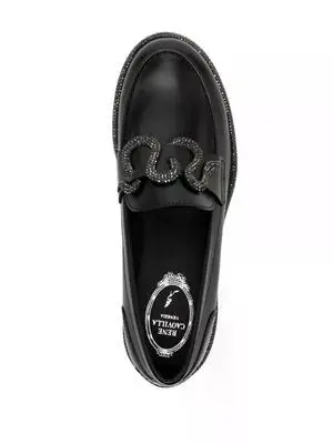 Rene Caovilla Morgana Leather Oxfords
