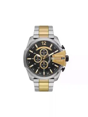 DIESEL® Mega Chief 51mm Chronograph Watch - Black