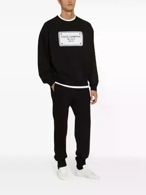 Dolce & Gabbana Logo-patch Drawstring-waist Track Pants