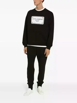 Dolce & Gabbana Logo-patch Drawstring-waist Track Pants