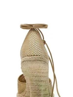 Burberry Mesh Plunge Espadrilles