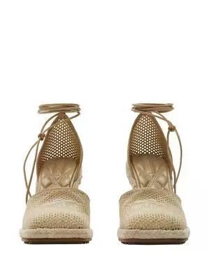 Burberry Mesh Plunge Espadrilles