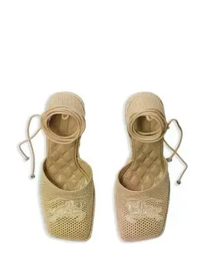 Burberry Mesh Plunge Espadrilles