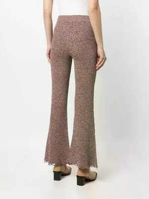 Ulla Johnson Knitted Flared Trousers