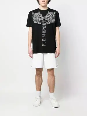 PLEIN SPORT Scratch Elasticated Waist Shorts