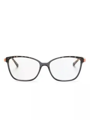 ETNIA BARCELONA Sajonia Square-frame Glasses - Brown