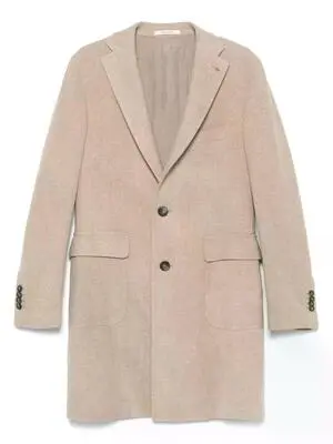Tagliatore Single-breasted Belted Coat
