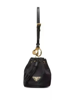Prada Re-edition 1978 Key Ring - Black