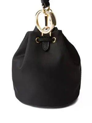 Prada Re-edition 1978 Key Ring - Black