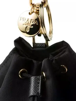 Prada Re-edition 1978 Key Ring - Black