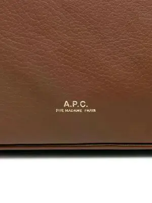 A.p.c. Leather Shoulder Bag - Brown