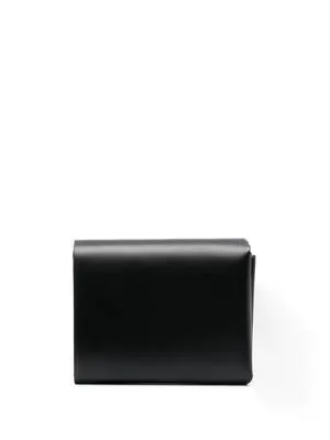 JIL SANDER Logo-plaque Leather Wallet