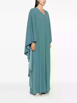 Alberta Ferretti Crepe Kaftan