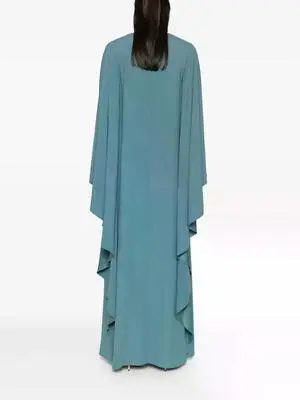 Alberta Ferretti Crepe Kaftan