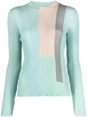 Fendi Ribbed Sweaters For Women