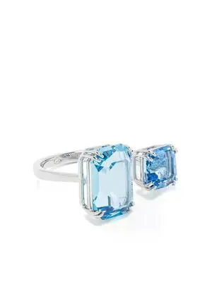 SWAROVSKI Millenia Crystal Cocktail Ring - Silver