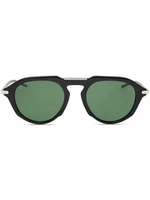 Givenchy Gv One Oval-frame Sunglasses - Black