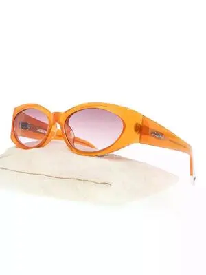 Jacquemus Oval Frame Sunglasses