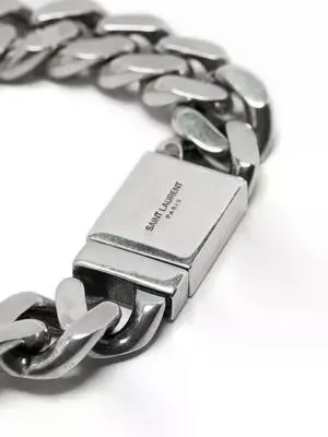 Saint Laurent Curb-chain Bracelet