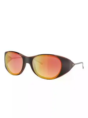 DIESEL® Oval Frame Sunglasses